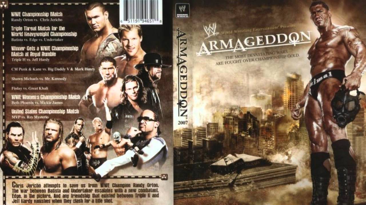 TJR Retro: WWE Armageddon 2007 Review (Batista vs. The Undertaker vs ...