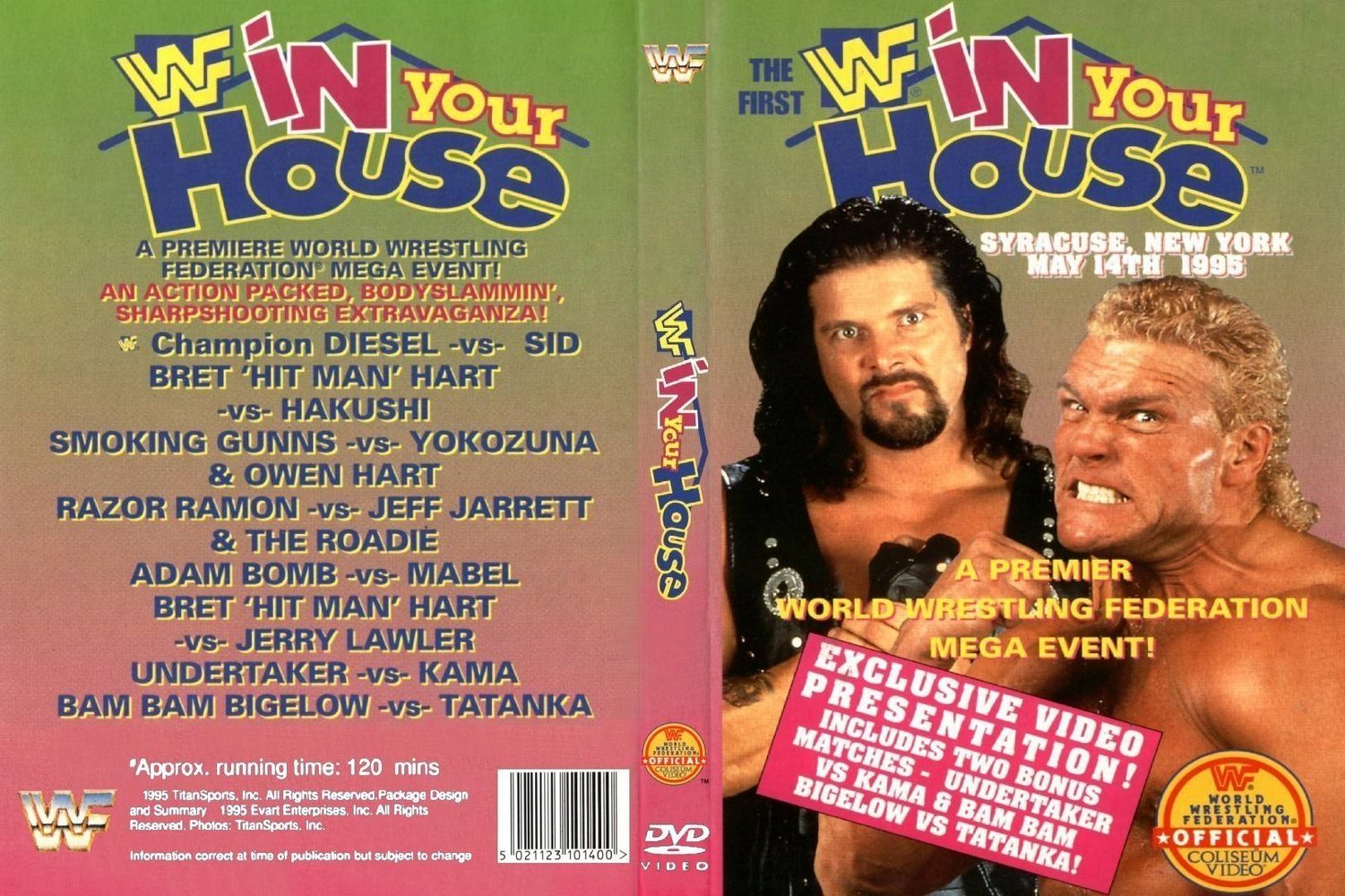 TJR Retro: WWE In Your House 1 (May 14, 1995) Review (Diesel vs. Sid ...