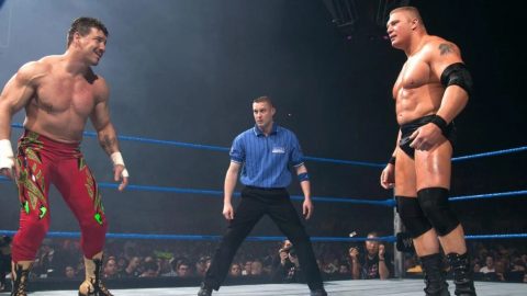 (Almost) 5-Star Match Reviews: Eddie Guerrero vs. Brock Lesnar - WWE No ...