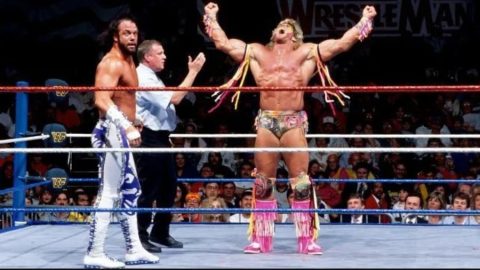 (Almost) 5-Star Match Reviews: Ultimate Warrior vs. Randy Savage - WWE ...