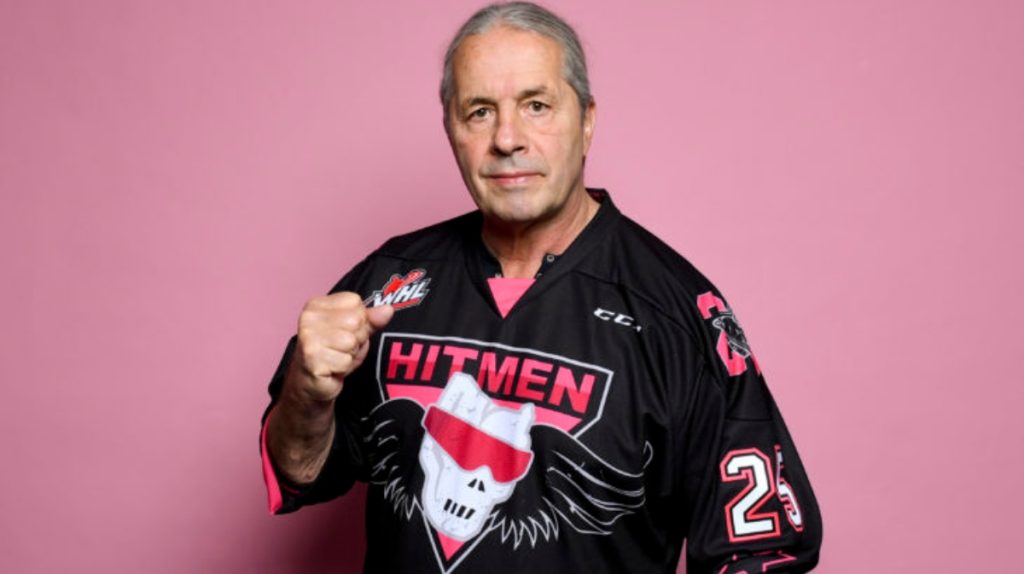 Bret Hart Banner Raised To Rafters Of Calgary Saddledome (VIDEO) – TJR ...