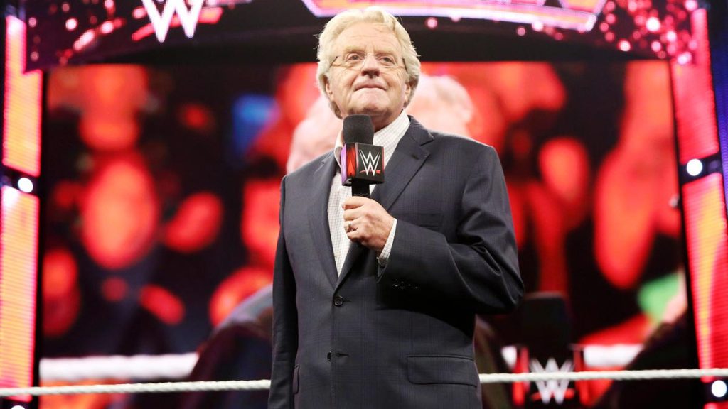 WWE Issues Statement On The Death Of Jerry Springer – TJR Wrestling