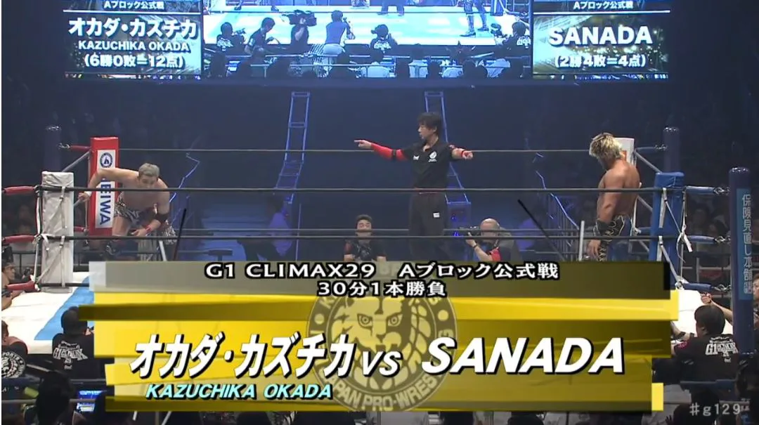 5-Star Match Reviews: Kazuchika Okada vs. SANADA - NJPW G1 Climax 2019 ...