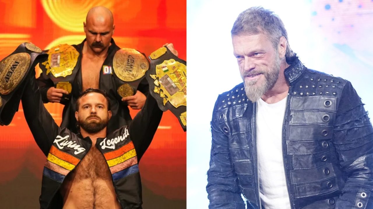 Fan Video Shows FTR Greeting Adam Copeland After AEW WrestleDream Debut ...
