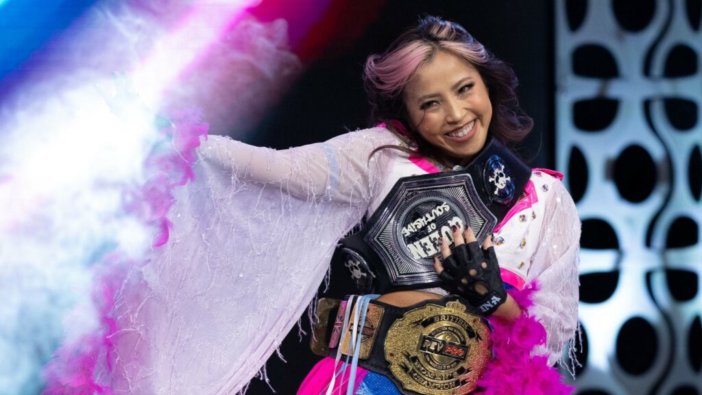 Mina Shirakawa Vows To Be With AEW Champion Forever – TJR Wrestling