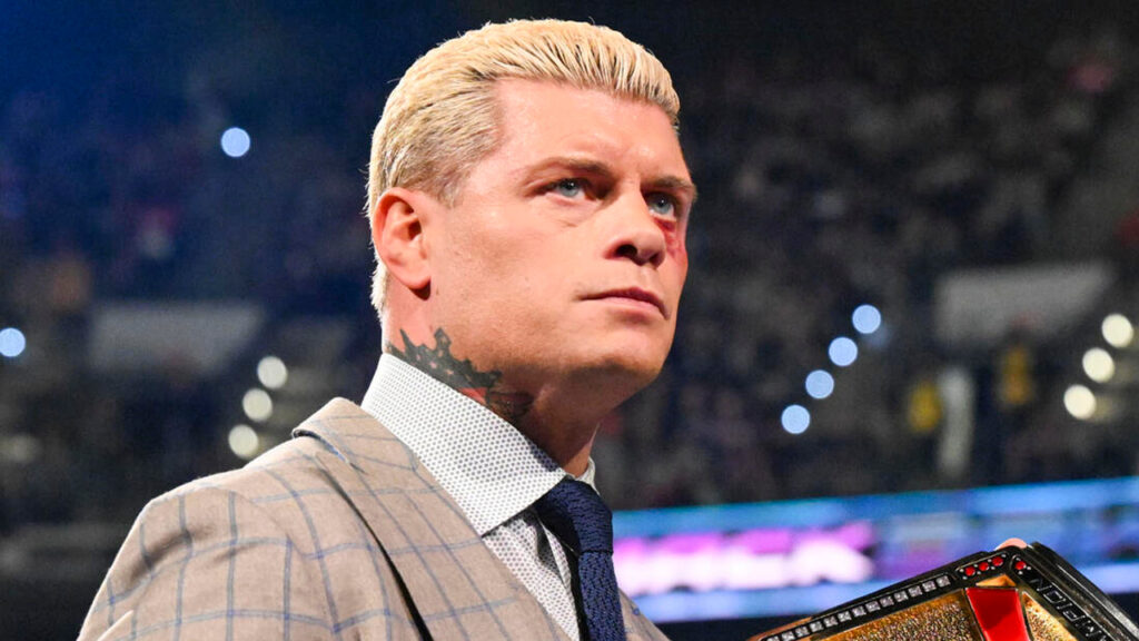 Cody Rhodes Says Current WWE Champion Nearly Took His Ear Off – TJR ...