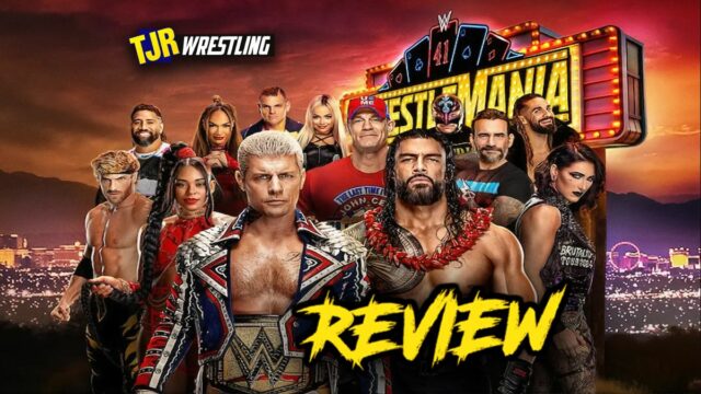 TJR: WWE WrestleMania 41 Review – TJR Wrestling