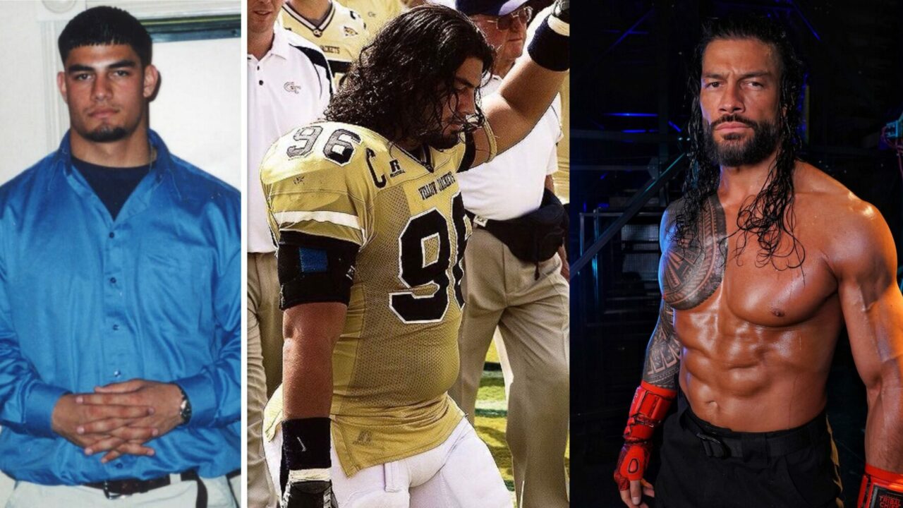 Roman Reigns' Incredible Body Transformation Through The Years In ...