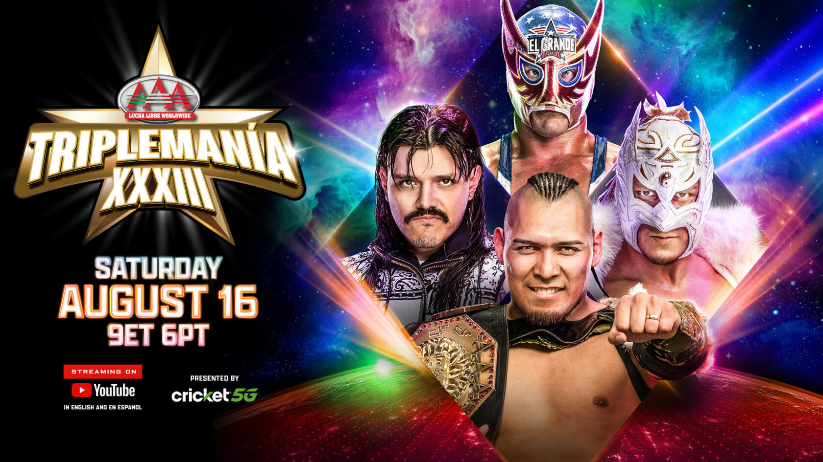 AAA TripleMania 33 Results - Many WWE Stars Appear – TJR Wrestling