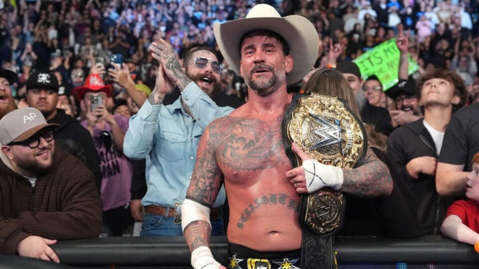 CM Punk Reveals Difference Between First & Current WWE World Title ...
