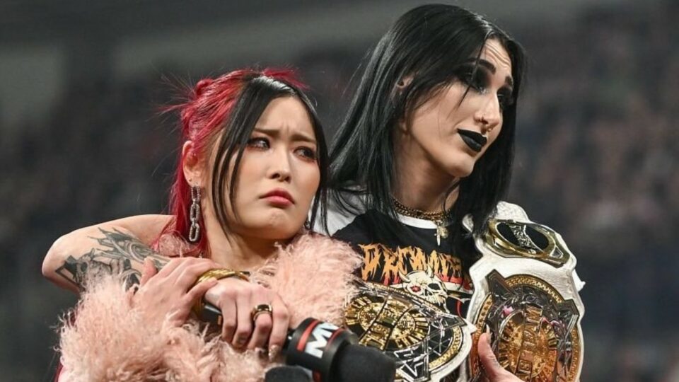 Rhea Ripley & Iyo Sky Get Official Tag Team Name, New Merchandise – TJR ...