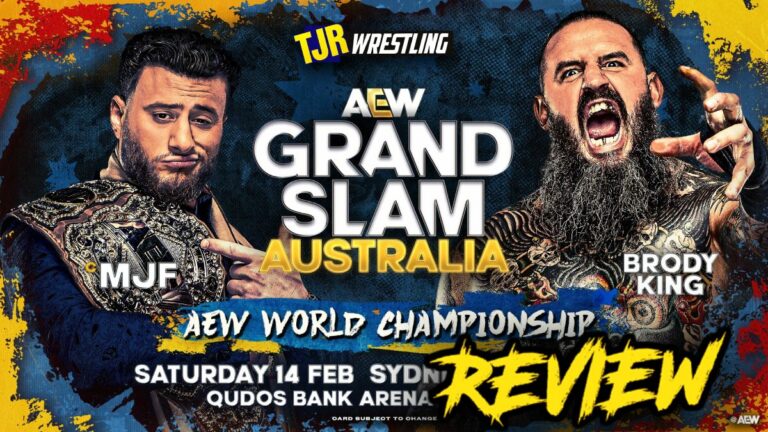 The John Report: AEW Grand Slam Australia 02/14/26 Review – TJR Wrestling